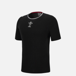 Welsh Rugby 2022/23 junior black leisure tee | WRU Store