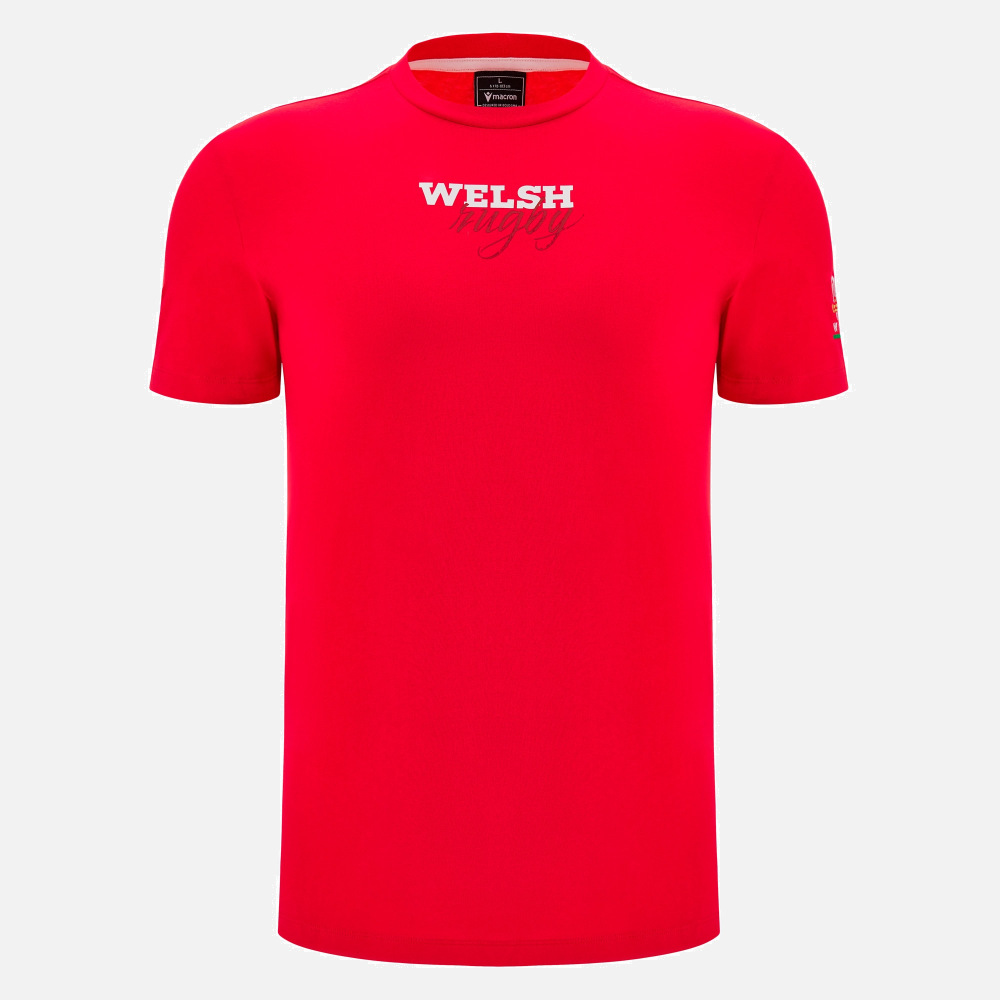 Welsh Rugby 2025/26 Red Fan Tee | WRU Store