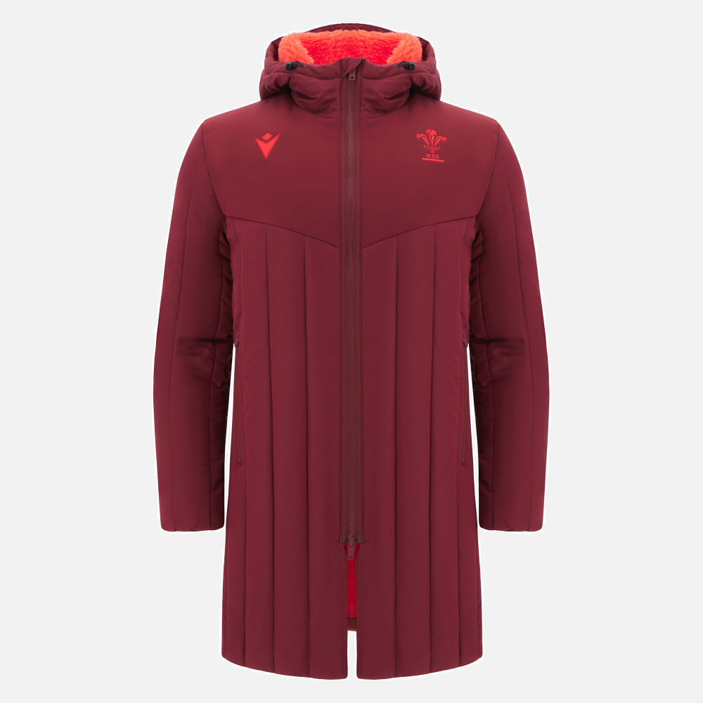 Welsh Rugby 2025/26 Longline Travel Jacket | WRU Store